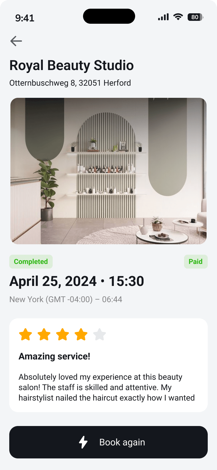 EasyWeek app: Booking made easy for wellness, beauty &more